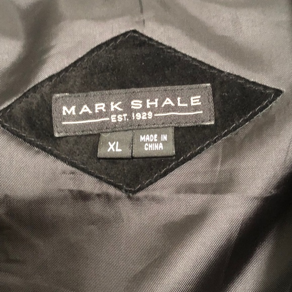 Mark Shale | Jackets & Coats | Vgc Mark Shale Black Suede Jacket | Poshmark